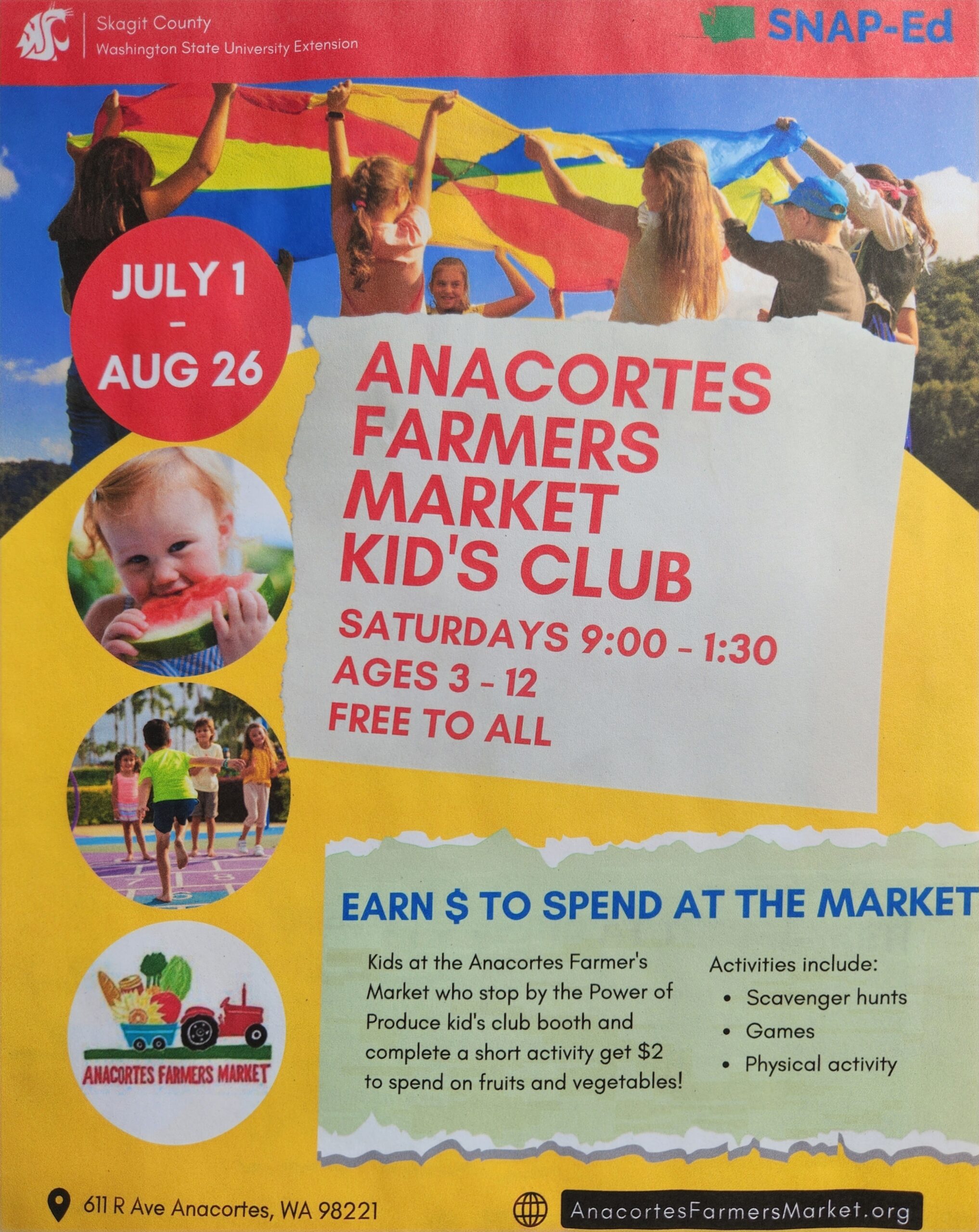 Kids POP Club (Power of Produce) | Anacortesfarmersmarket.org